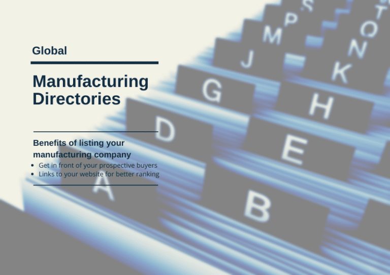 Manufacturers Directory - 12 Best Global Directories - LeadPillar
